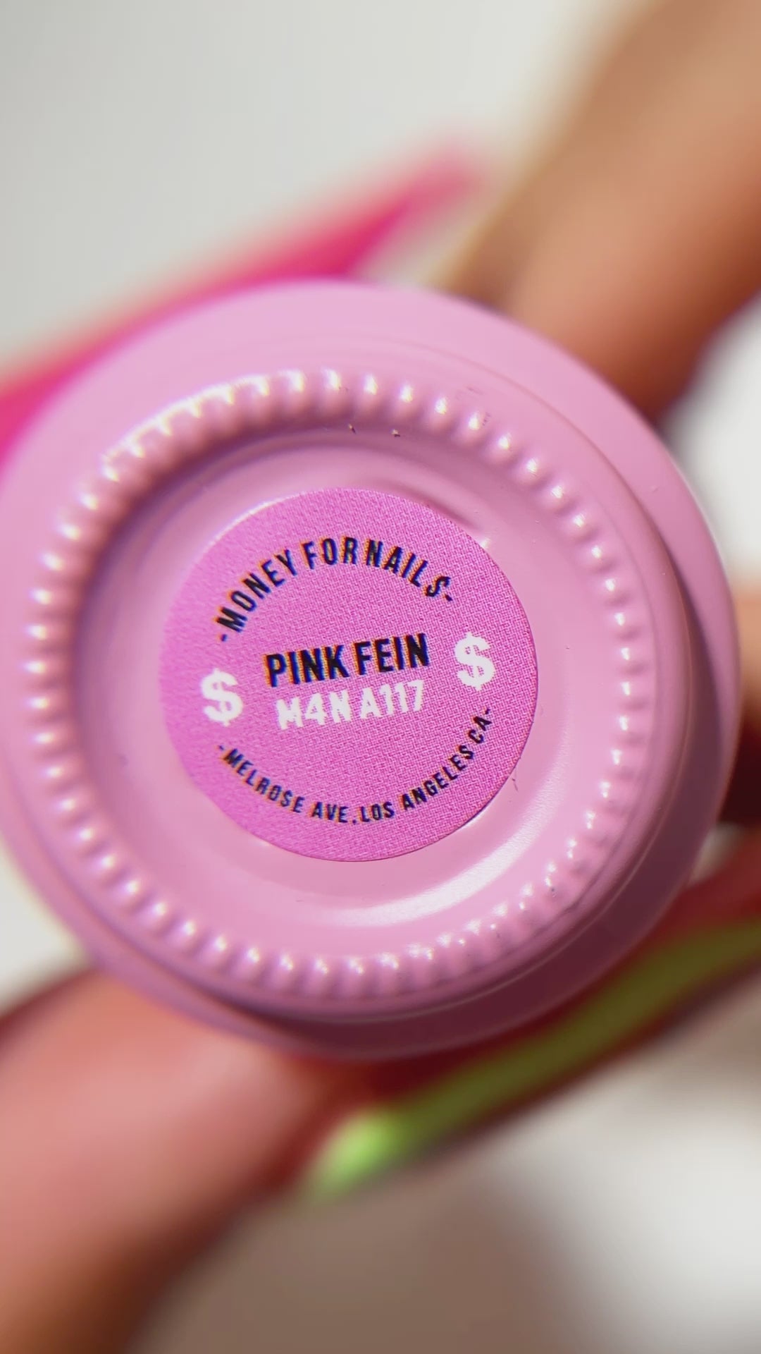 Pink Fein Cat Eye Gel Polish | money4nails